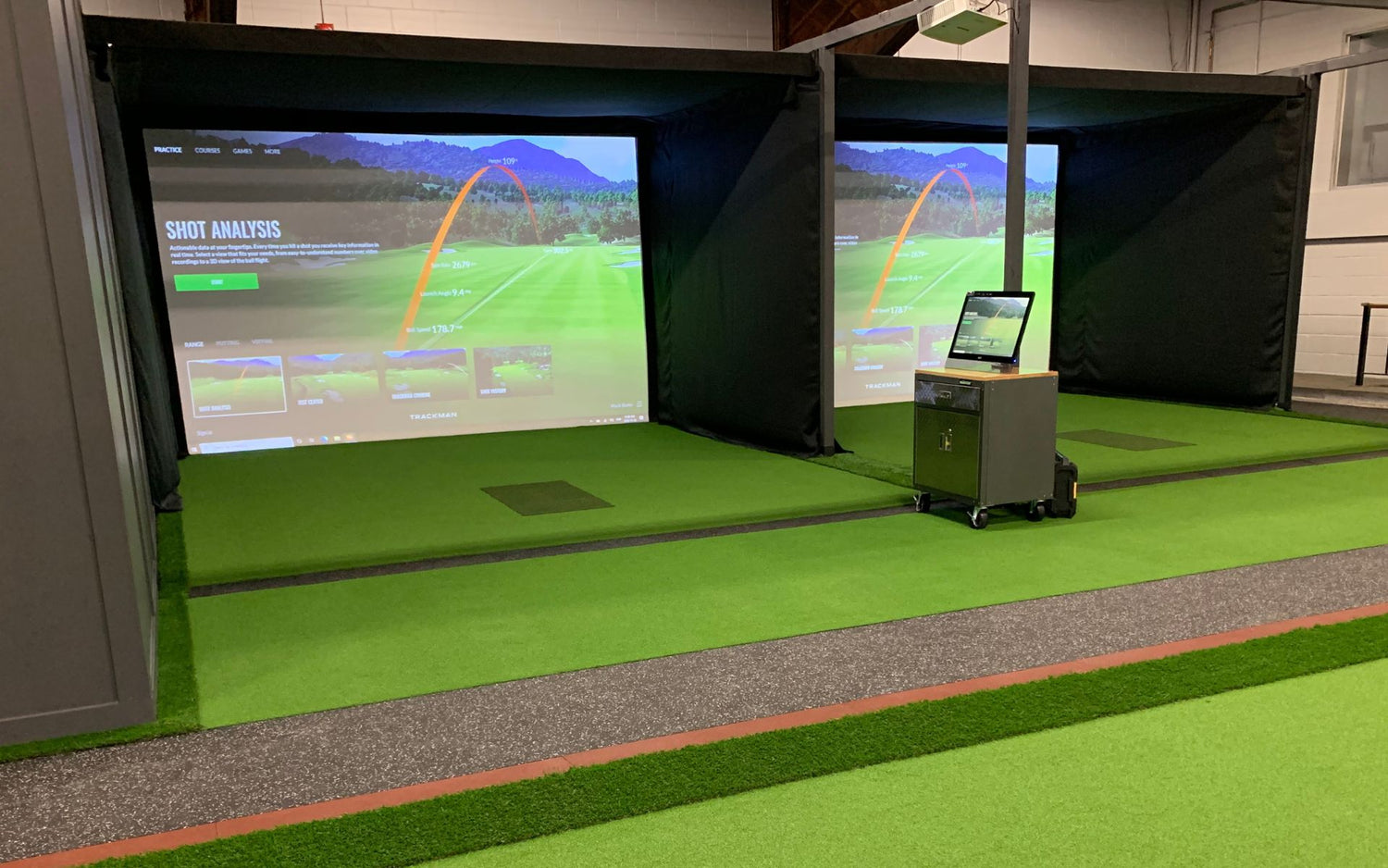 Commercial Golf Simulator Gallery | InHome Golf